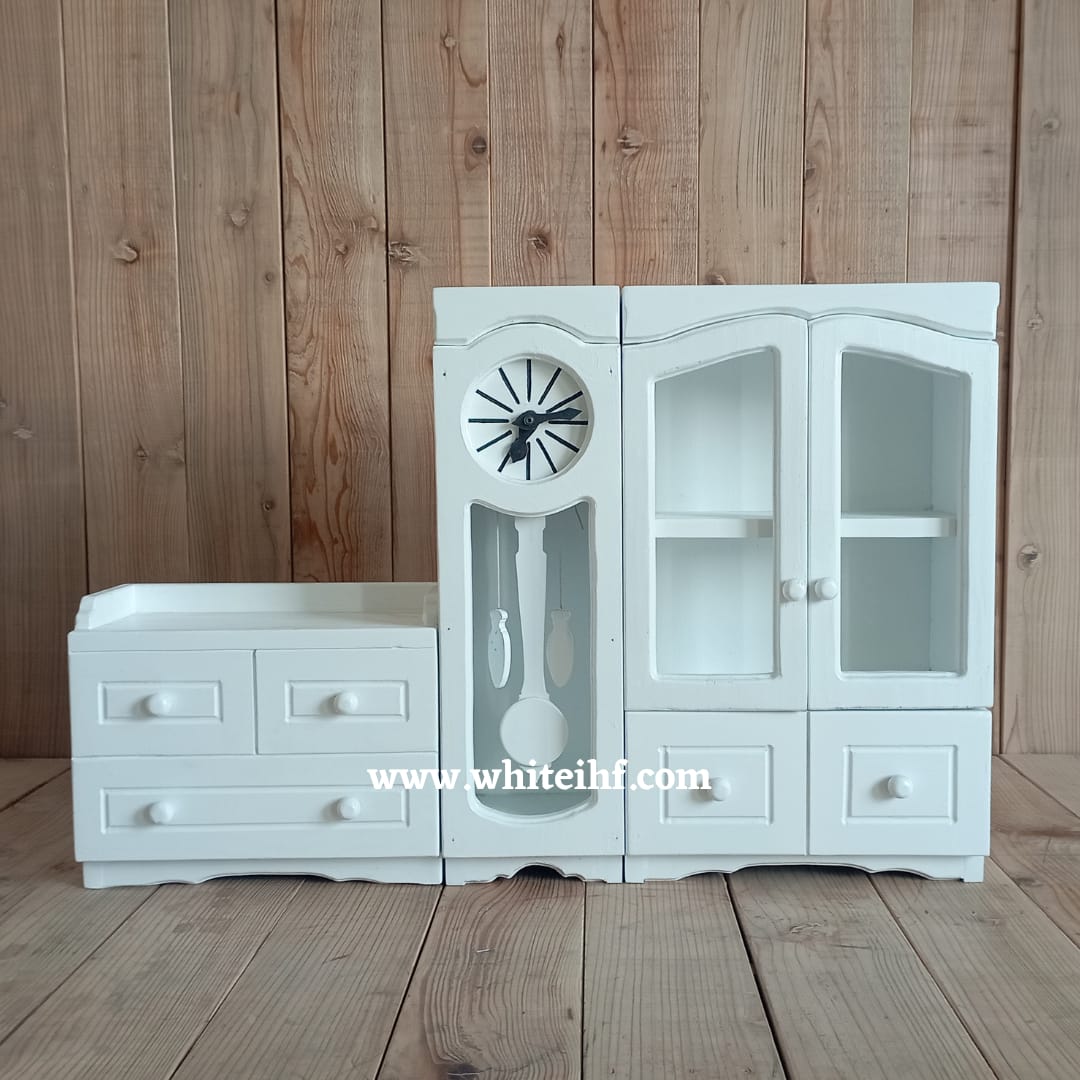 Baby Photoshoot Prop Cabinet Set – whiteihf baby photoshoot props