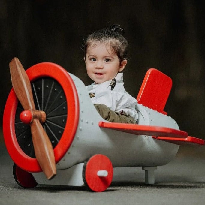 Baby Photoshoot Prop Airplane or Aeroplane | Airplane Baby Toy – whiteihf